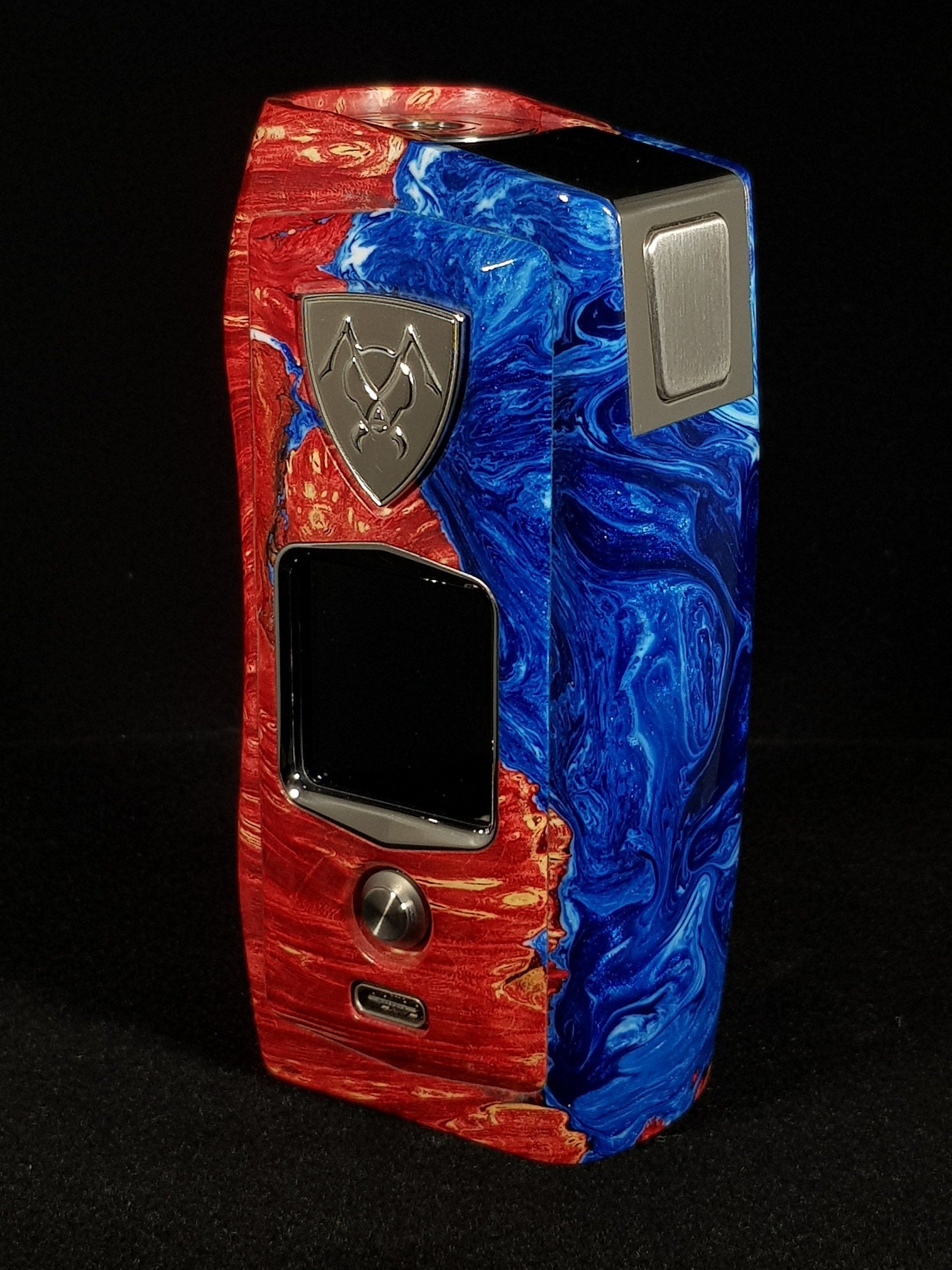 Stab Wood Mods, Stabilized Wood Box Mod and Asmodus Box Mods for sale
