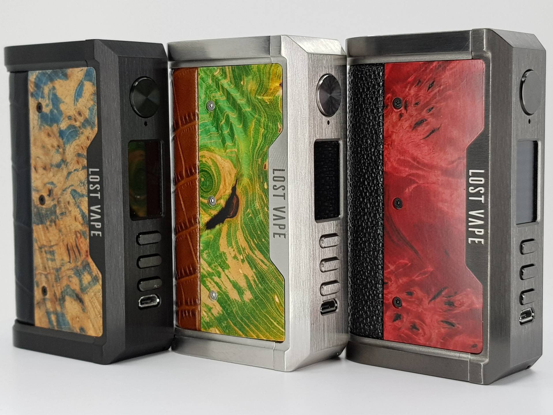 Stab Wood Mods, Stabilized Wood Box Mod and Asmodus Box Mods for sale