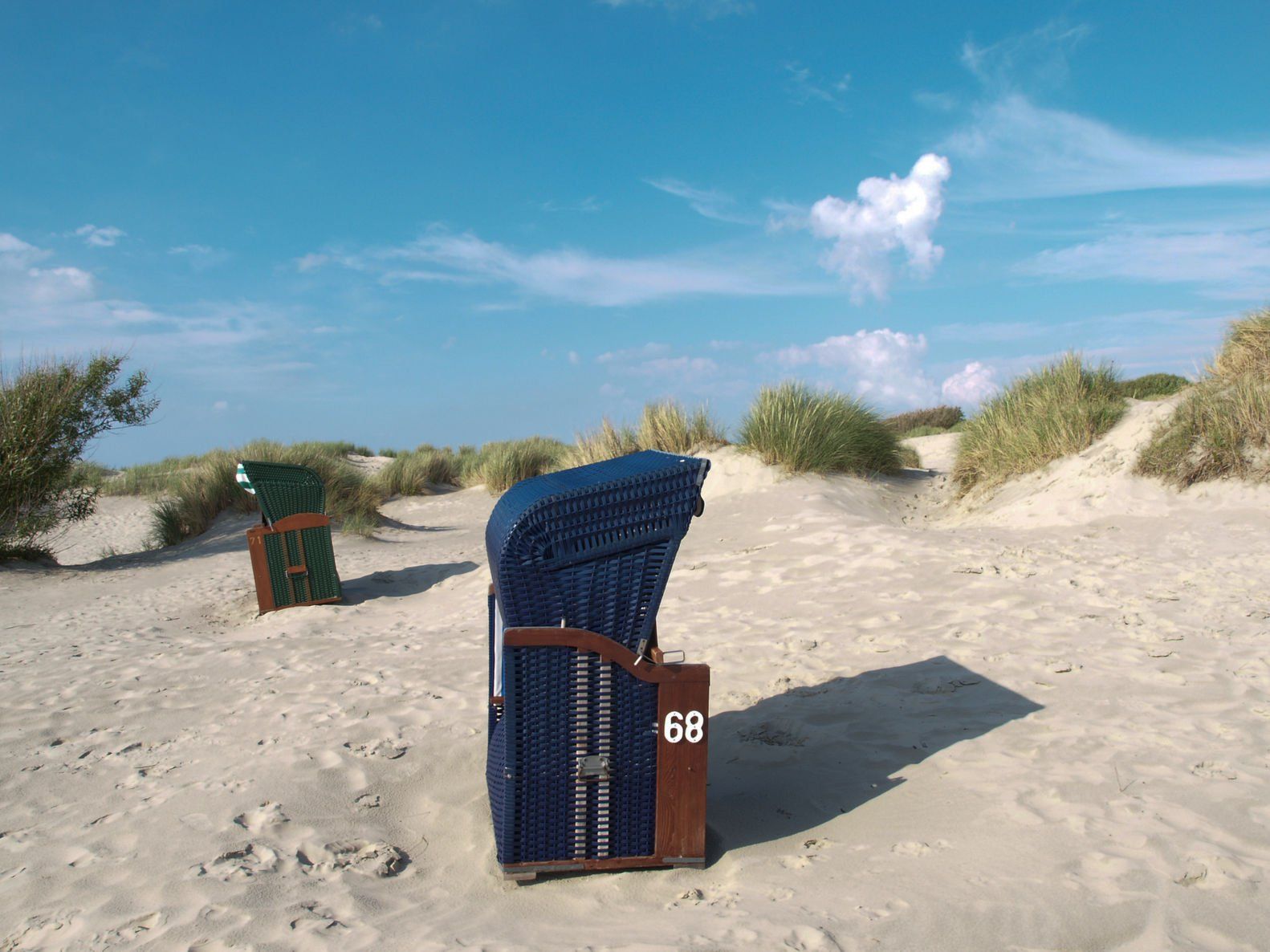 Das Hotel Villa Daheim inmitten der Insel Borkum bietet ein tolles ...