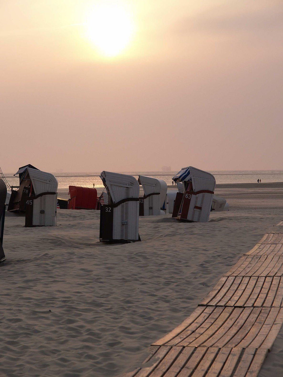 Das Hotel Villa Daheim inmitten der Insel Borkum bietet ein tolles ...
