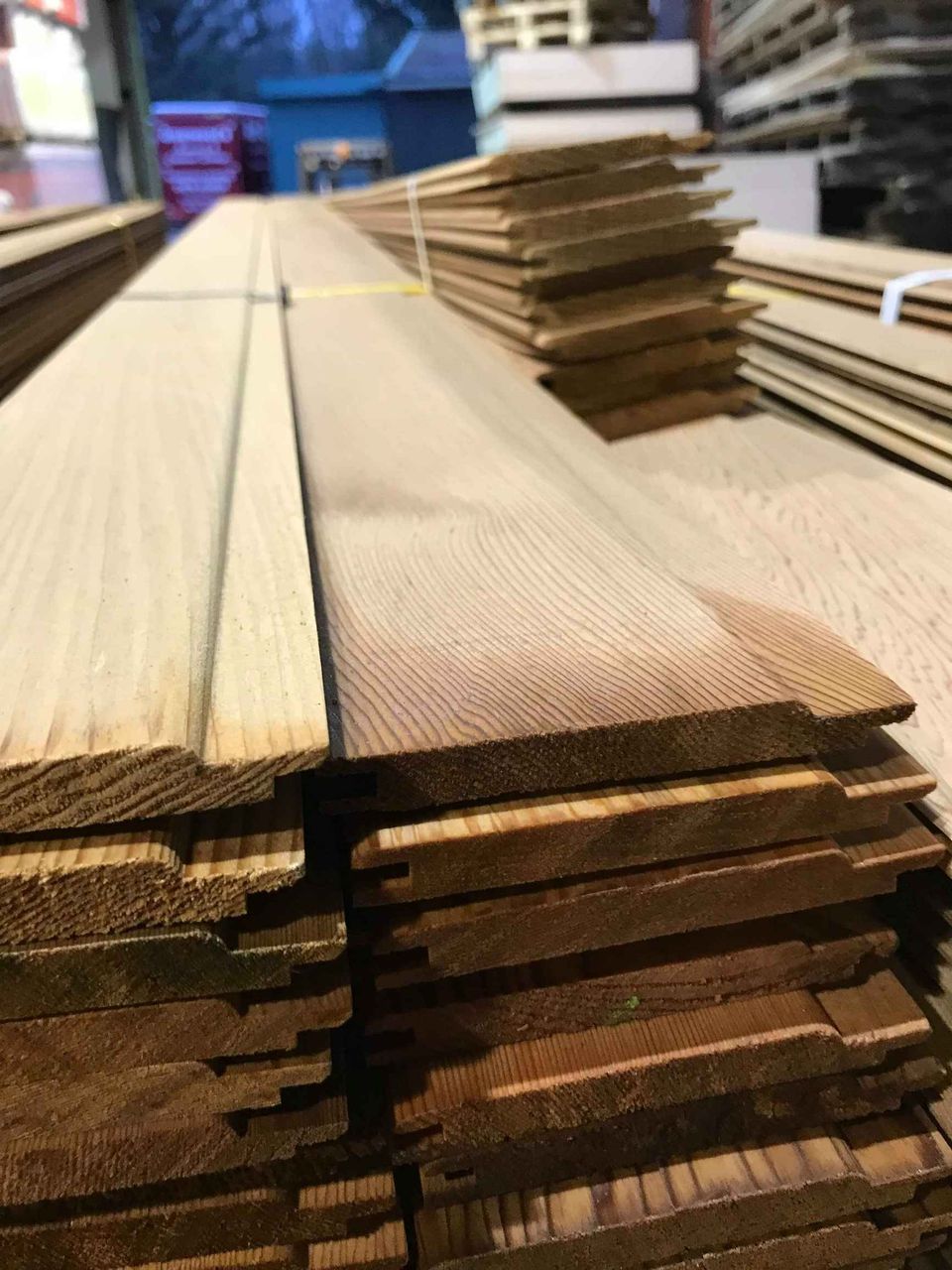 Decking and cladding