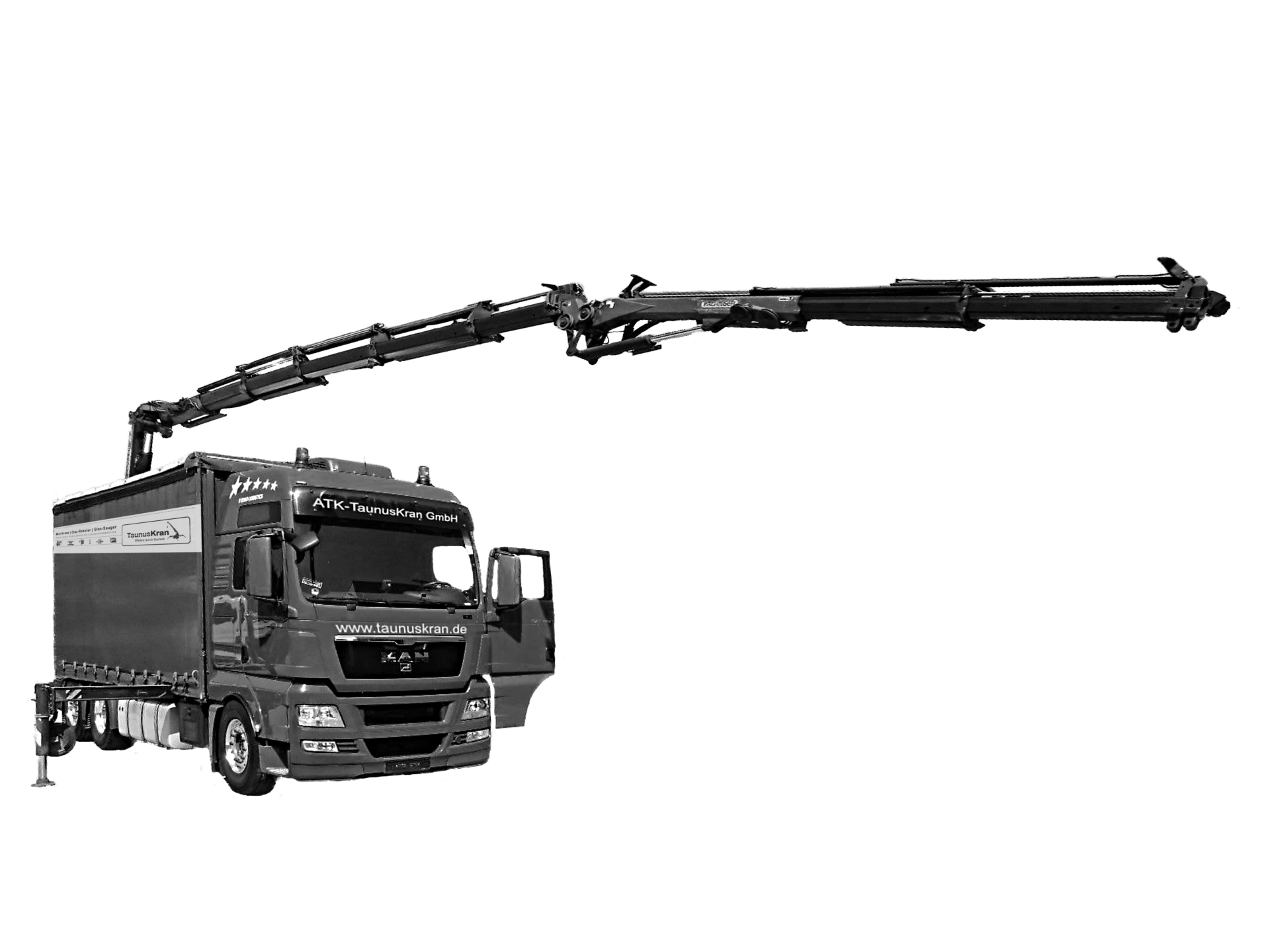 Autokran, Ladekran, LKW-Kran, Kran mieten, mieten mit Bediener