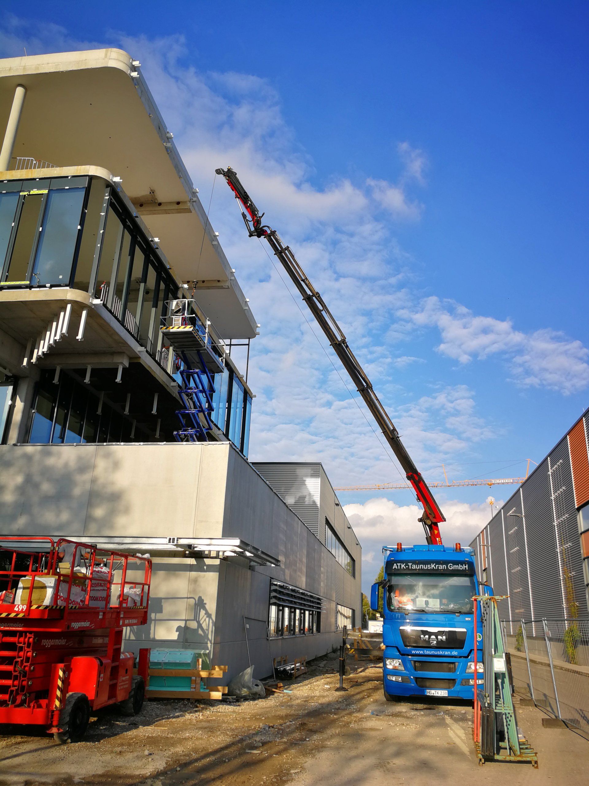 Autokran, Ladekran, LKW-Kran, Kran mieten, mieten mit Bediener