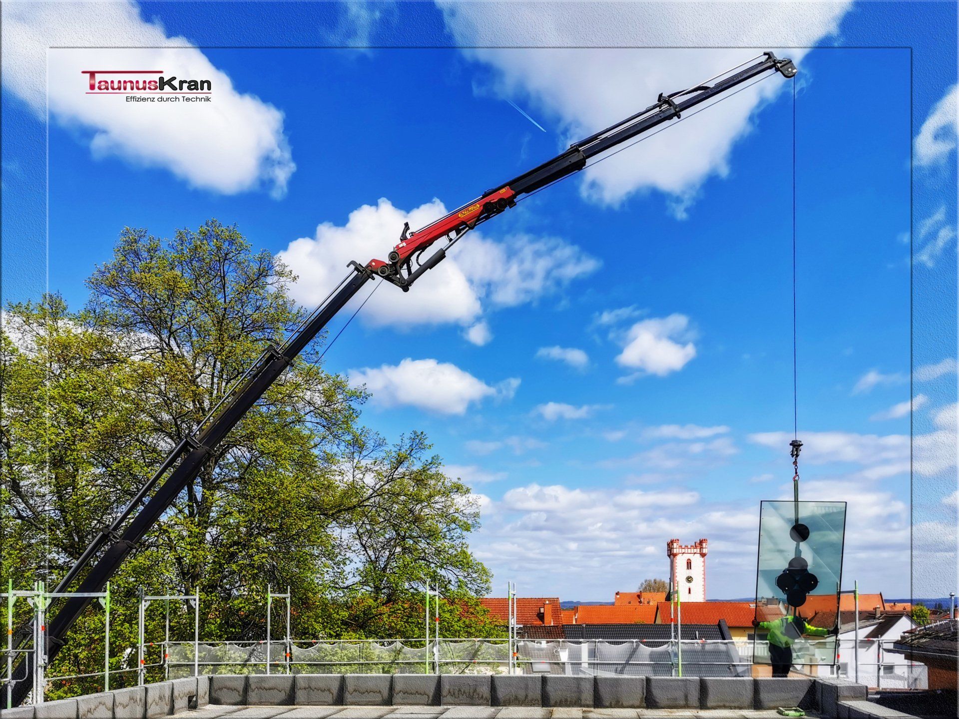 Autokran, Ladekran, LKW-Kran, Kran mieten, mieten mit Bediener
