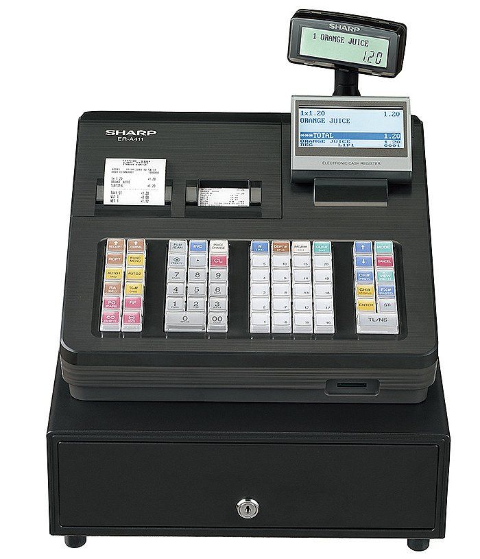 Sharp ER-A411 X - Hessen Kassensysteme