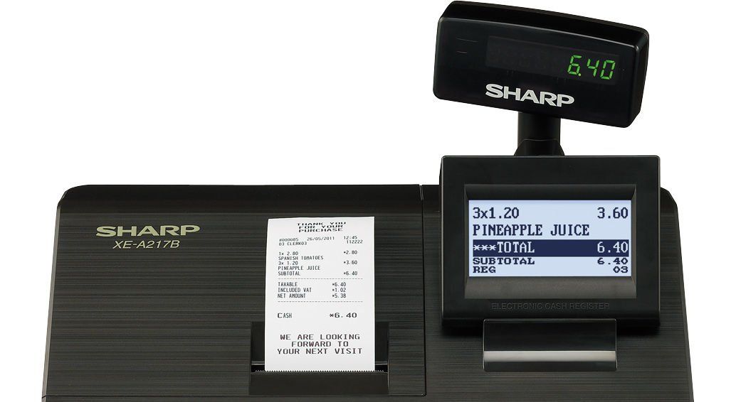 Sharp XE-A217 XB - Hessen Kassensysteme