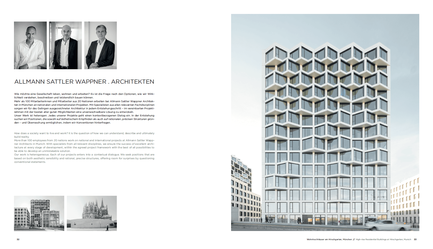 ALLMANN SATTLER WAPPNER . ARCHITEKTEN in HIGH ON...GERMAN ARCHITECTS