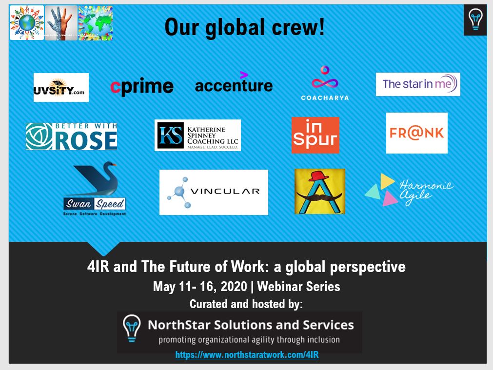 Curated webinar series "4IR and The Future of Work: a global perspective"