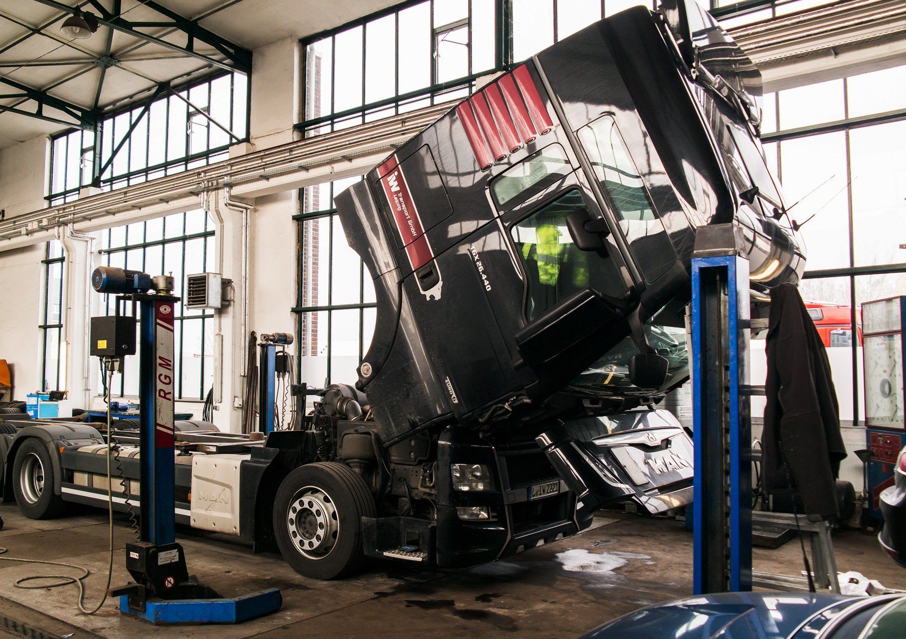 LKW - Transporter Werkstatt