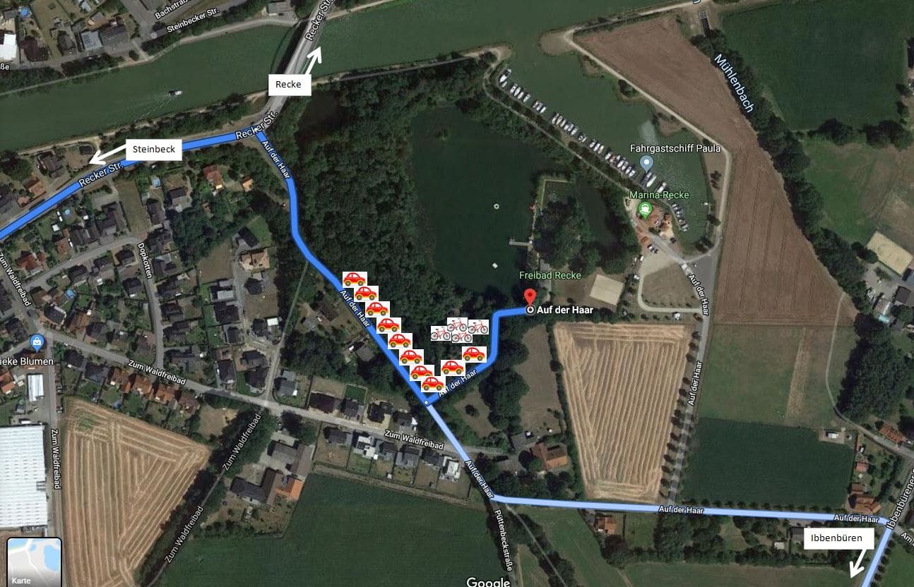 Das Waldfreibad Recke stellt sich mit all seinen Attraktionen vor