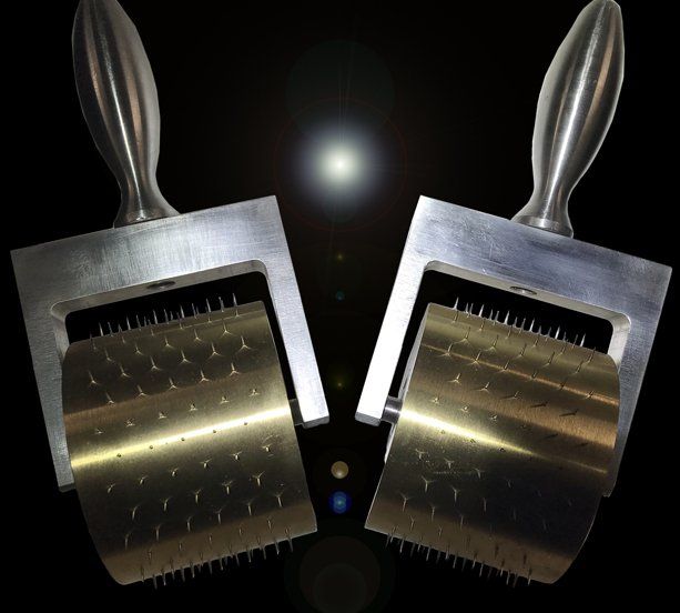 Hand Operated British Perforating Rollers