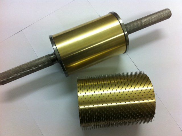 Hand Operated British Perforating Rollers