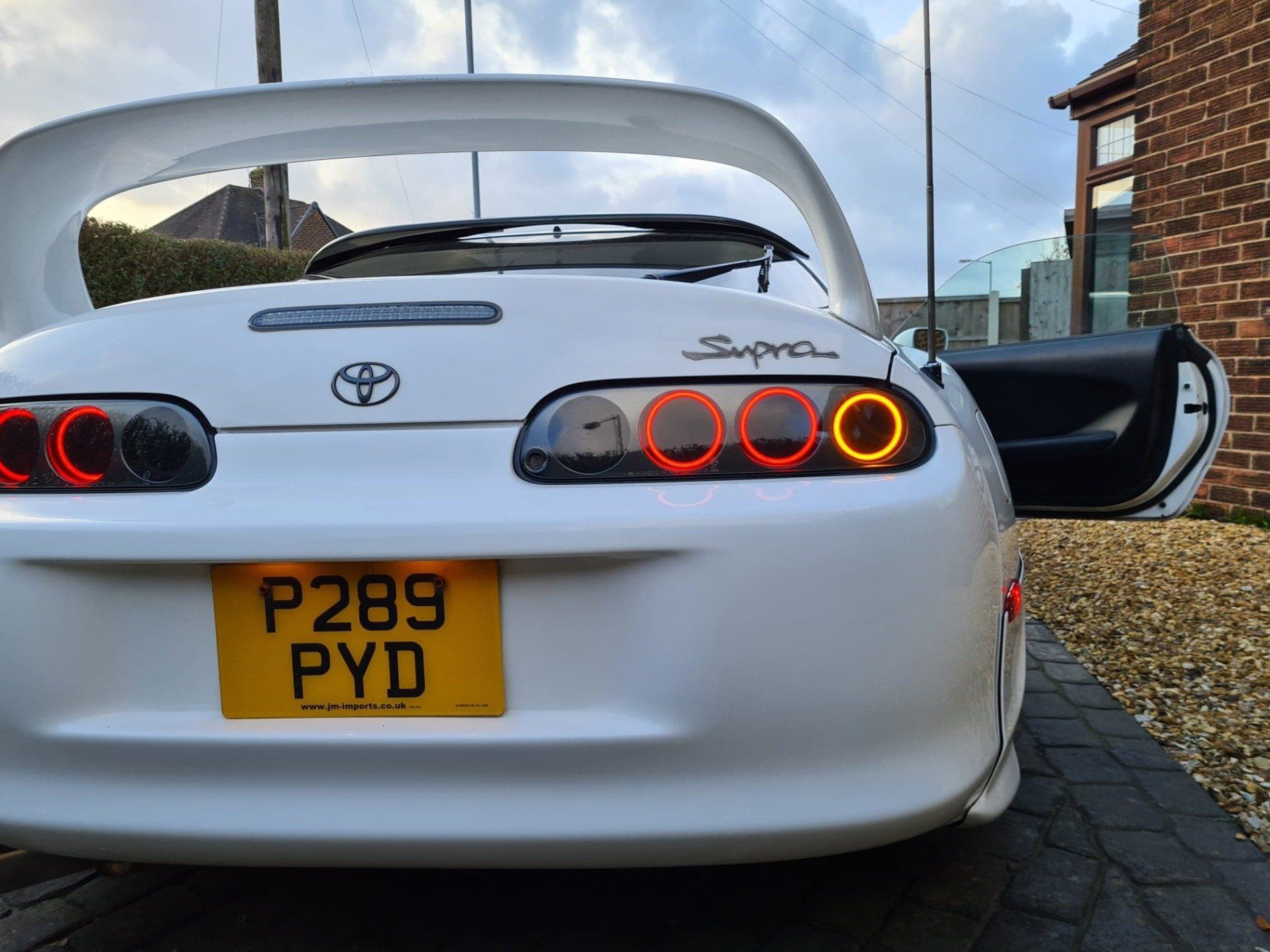 Toyota Supra Led Halo Tail Lights