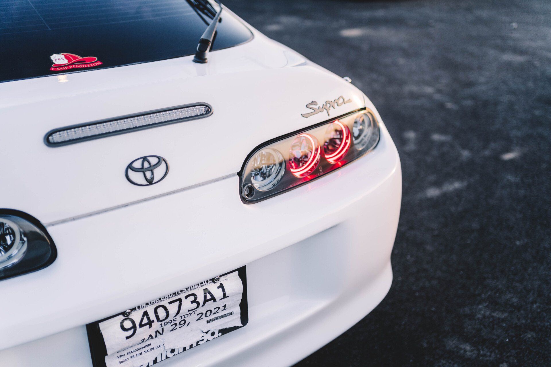 Toyota Supra Led Halo Tail Lights