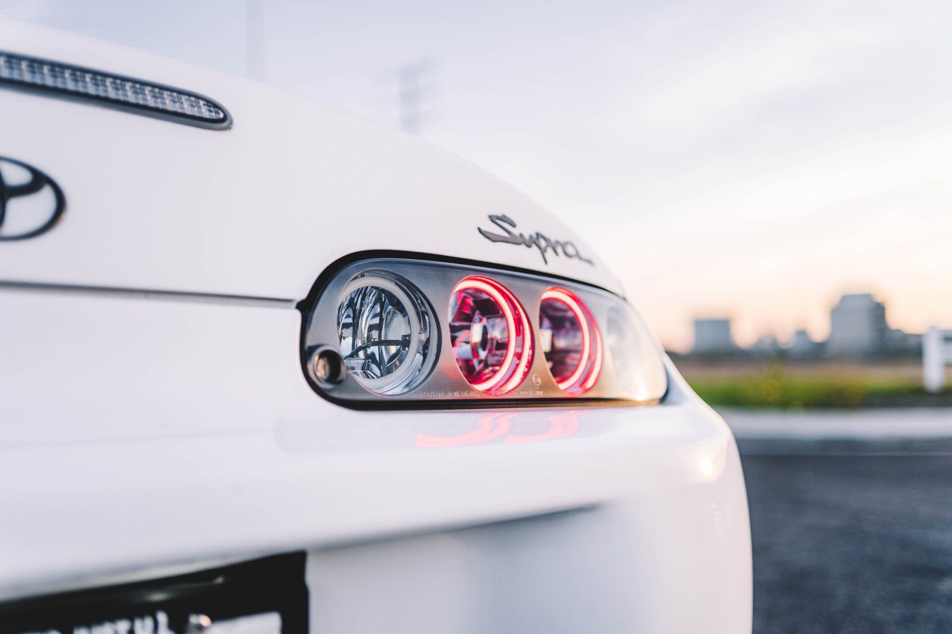 Toyota Supra Led Halo Tail Lights