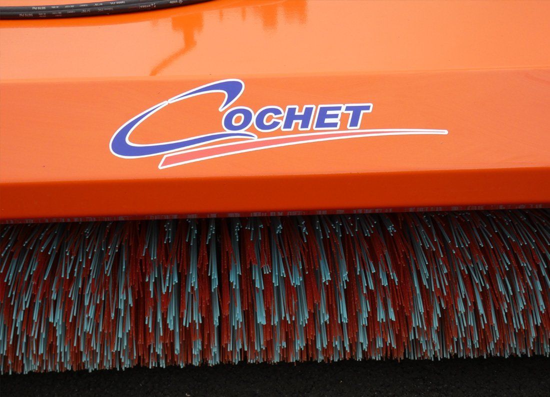 Balayeuse agricole ou balayeuse andaineuse pour balayer les routes et ...