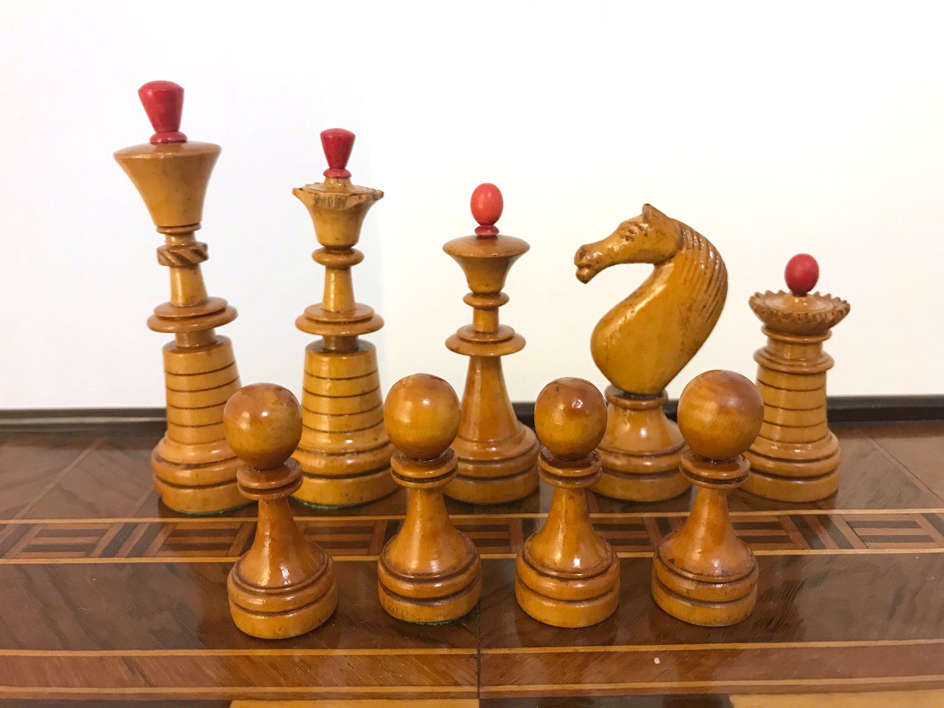 Polish Tournament Chess Set, ca. 1890-1900