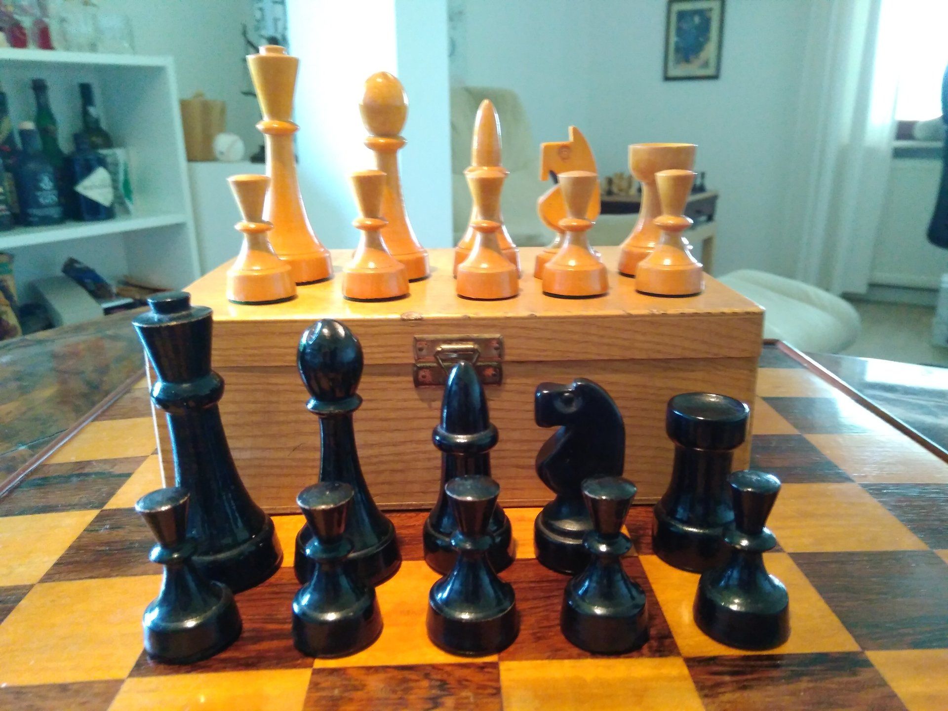 German "Bundesform" Chess Set, 1935-1950