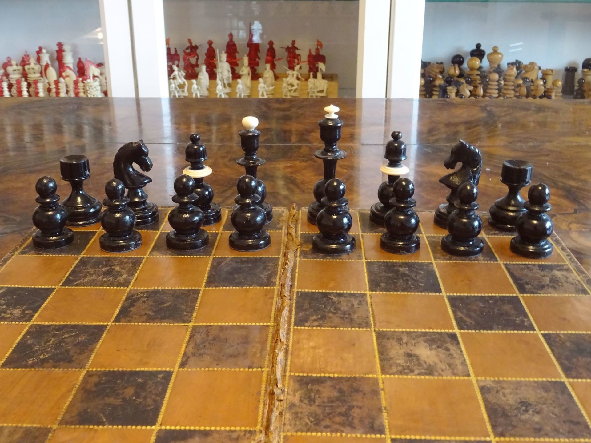 Russian Chess Set, early 20th Century
