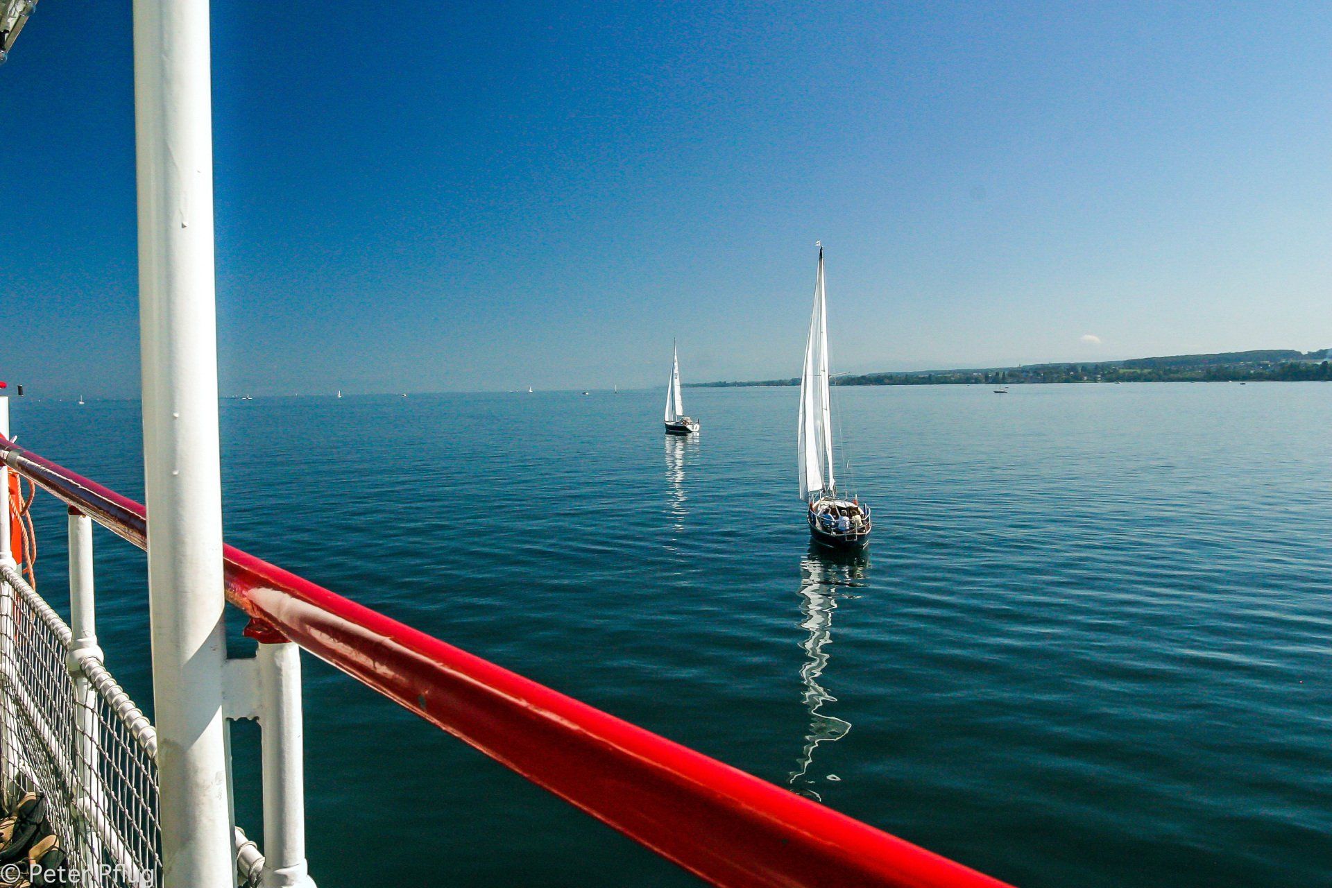 Am schönen Bodensee: der See