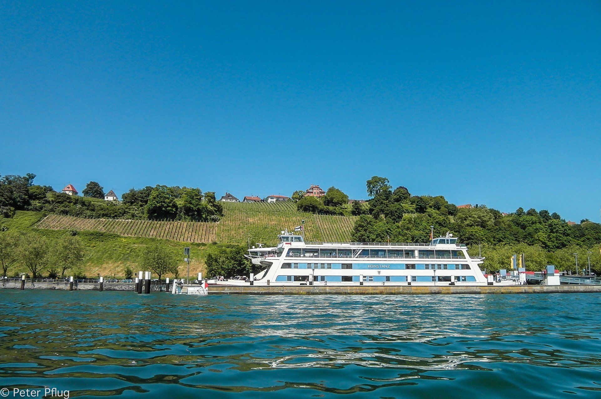 Am schönen Bodensee: das Ufer