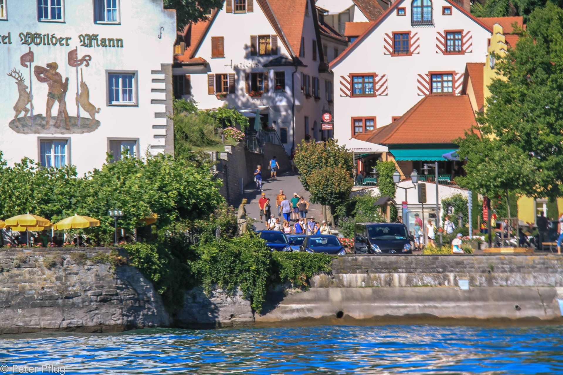 Am schönen Bodensee: das Ufer