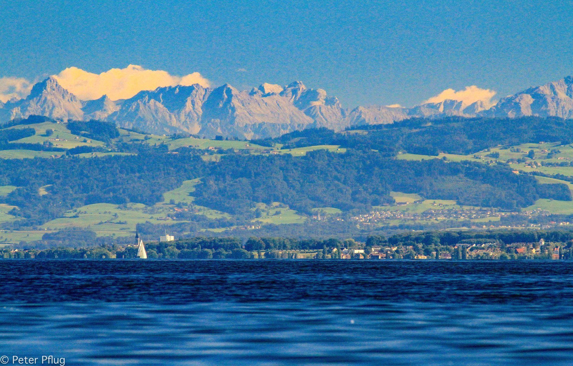 Am schönen Bodensee: das Ufer
