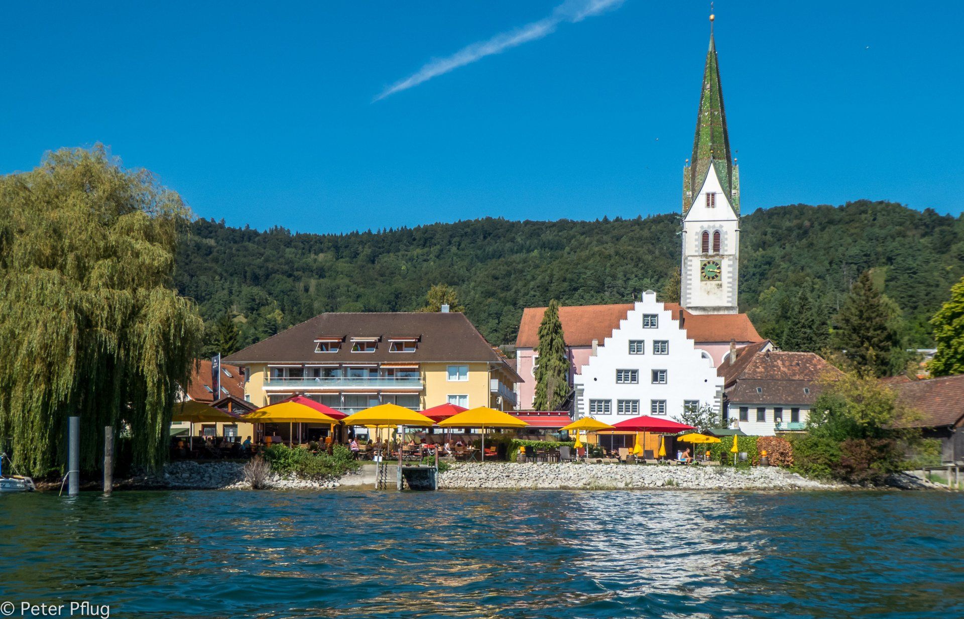 Am schönen Bodensee: das Ufer