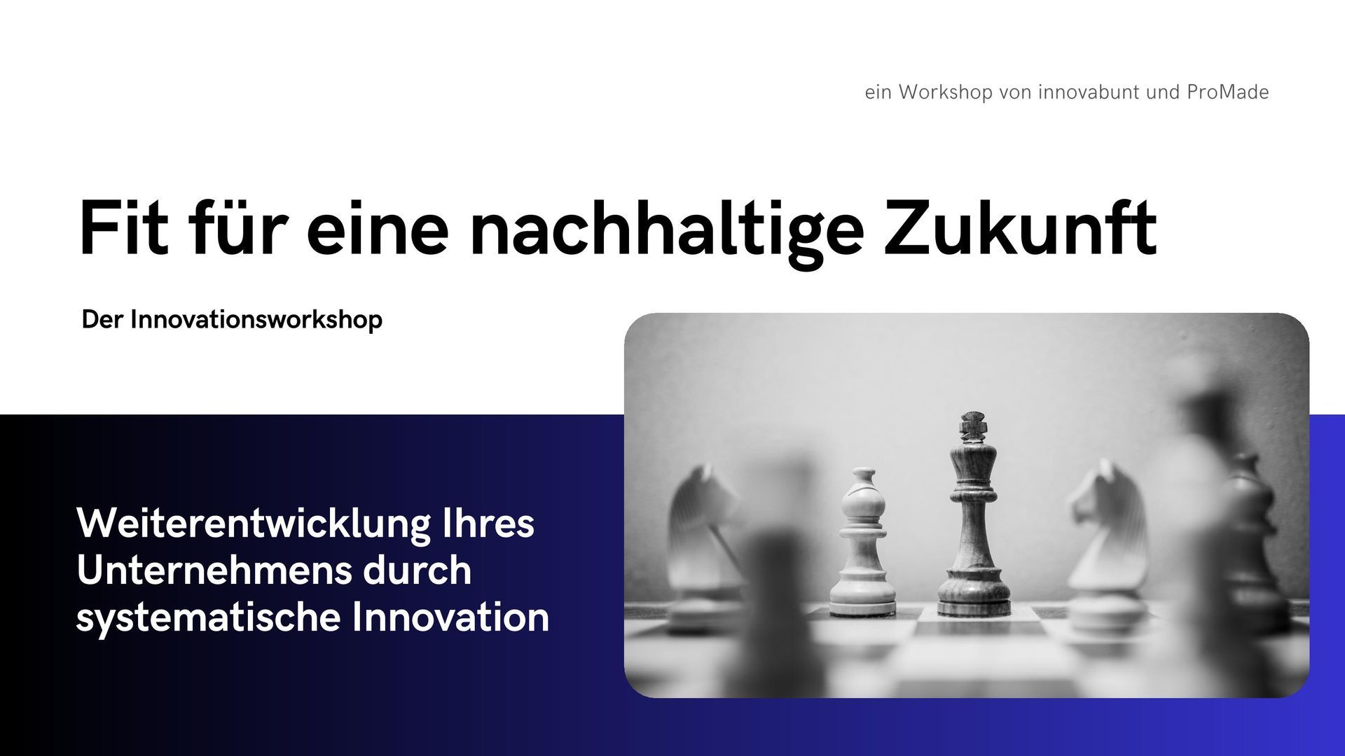 Innovationsworkshop - Steigerung Wettbewerbsfähigkeit