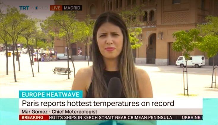Mar Gómez meteoróloga el tiempo