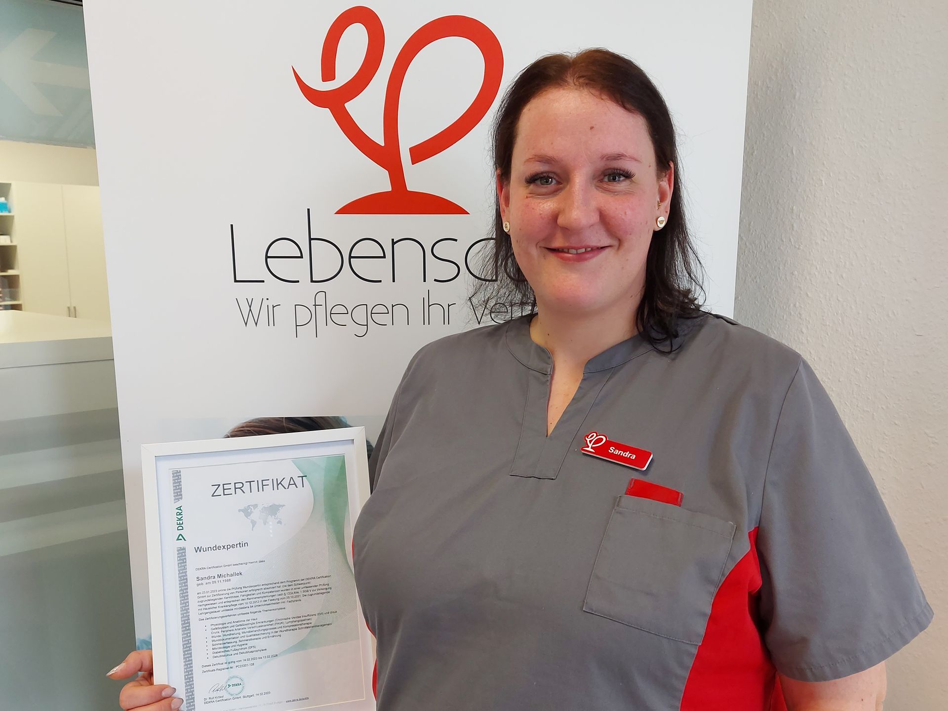 Endlich Wundexpertin!