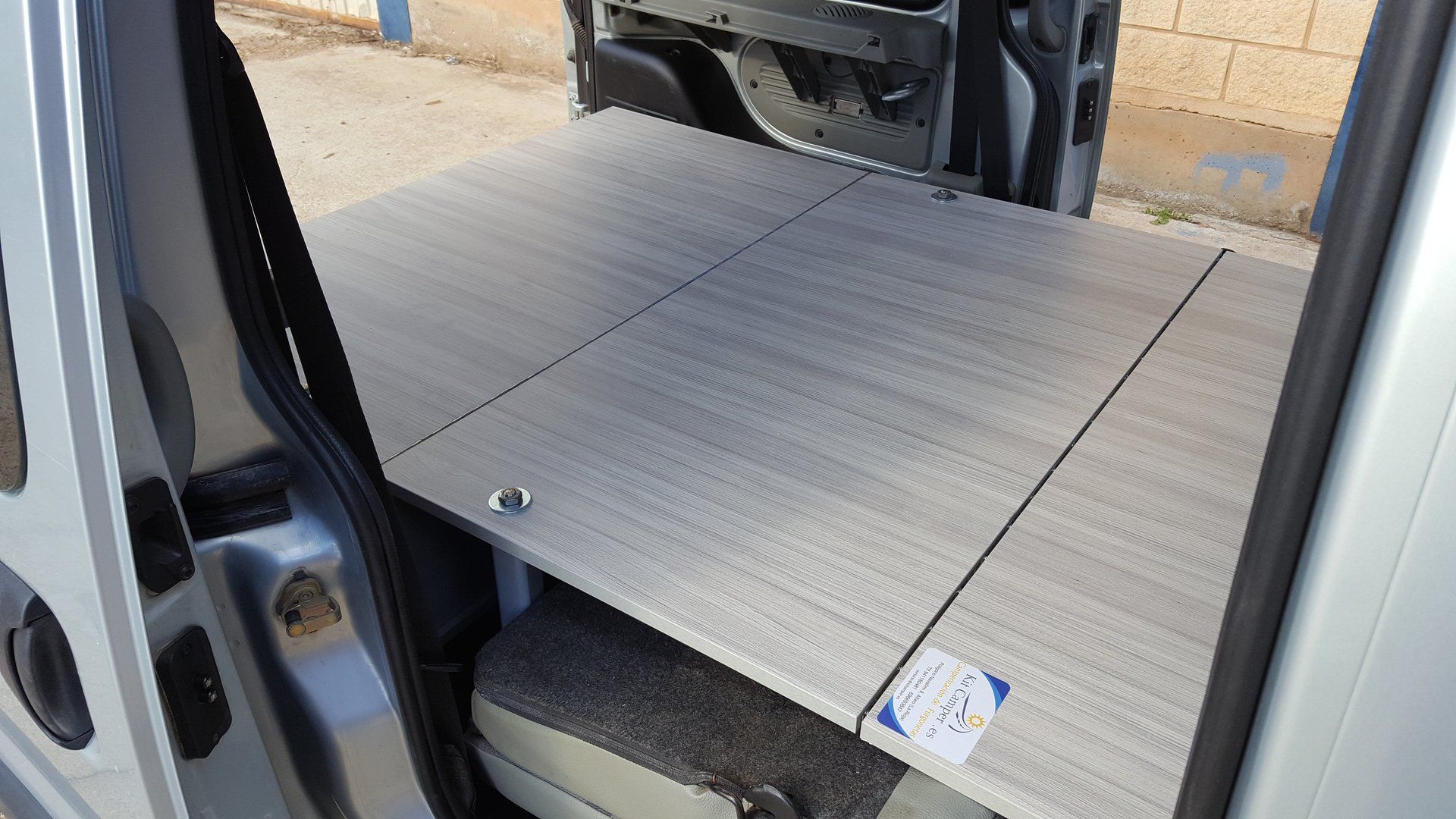 mueble camper para renault kangoo, kit camper renault kangoo