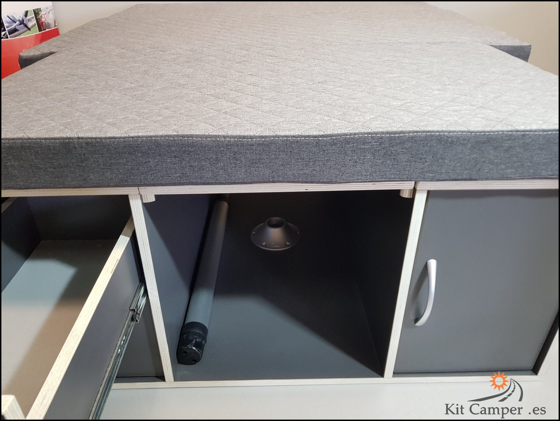 mueble camper para opel zadfira, traveller, spacetourer y proace verso