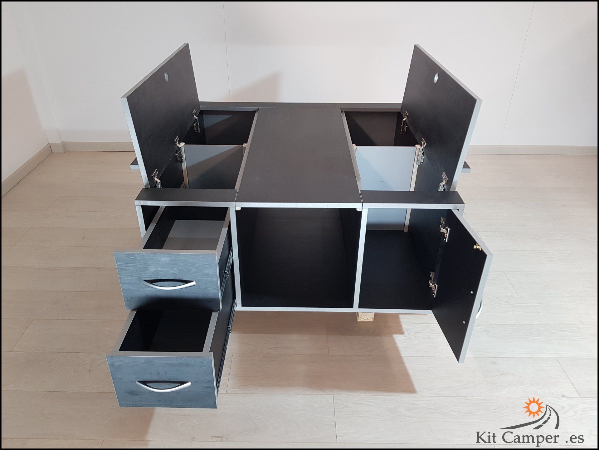 mueble camper para opel zadfira, traveller, spacetourer y proace verso