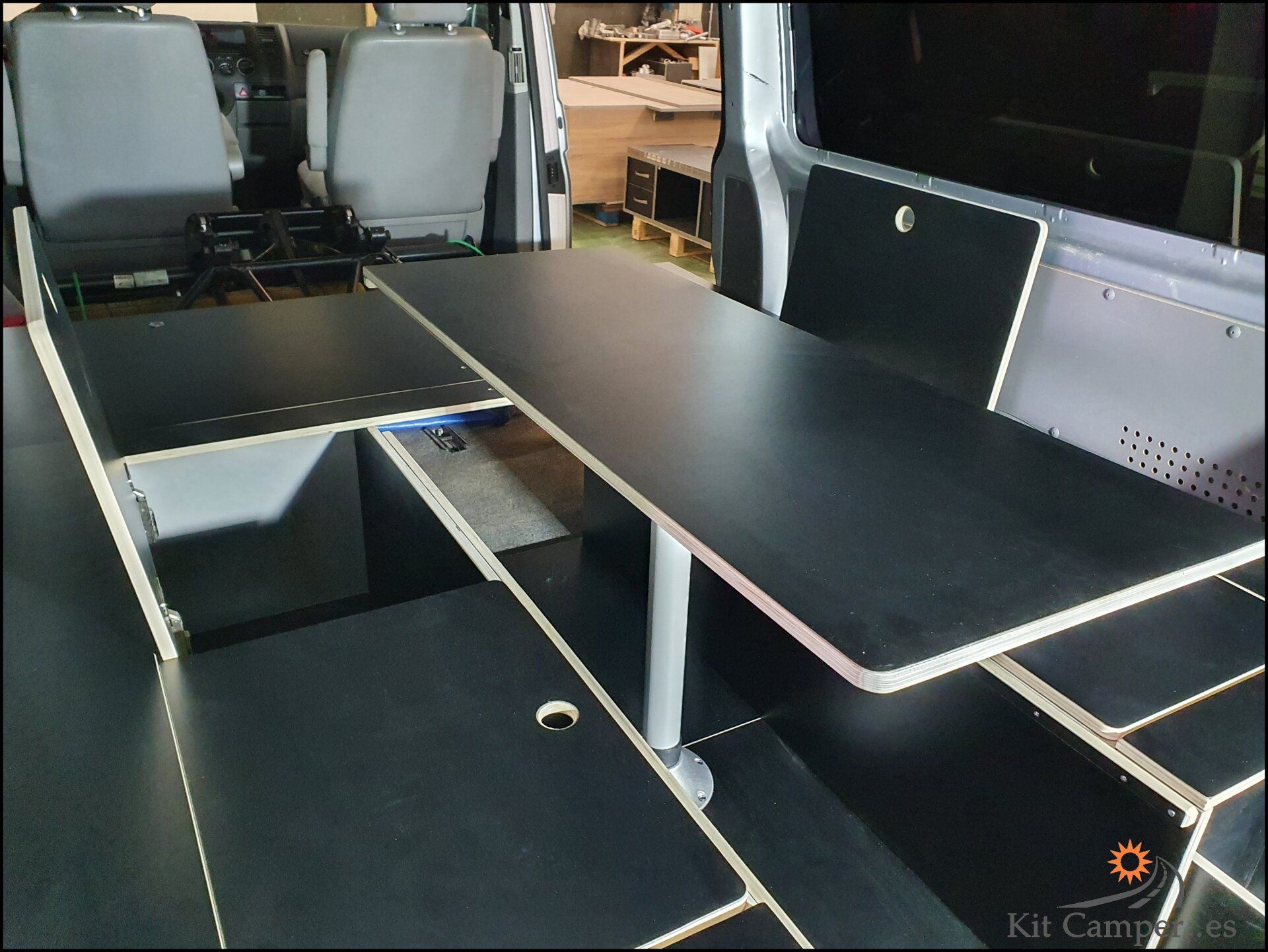 mueble camper para transporter, kit camper para transporter t5