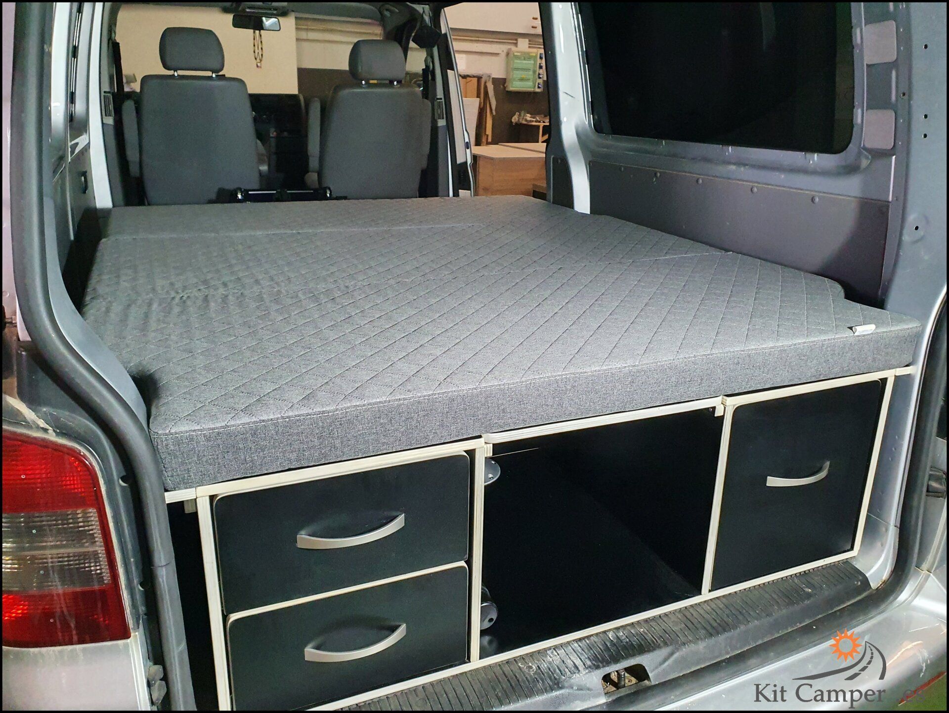 mueble camper para transporter, kit camper para transporter t5
