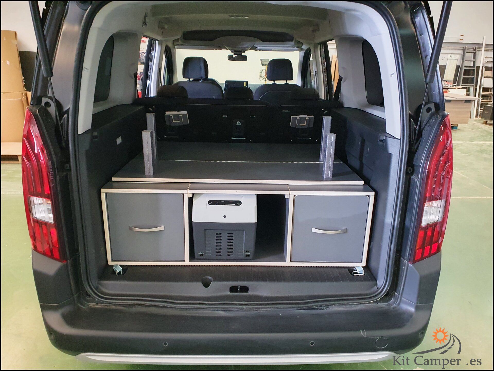 Kit mueble camper para peugeot rifter long