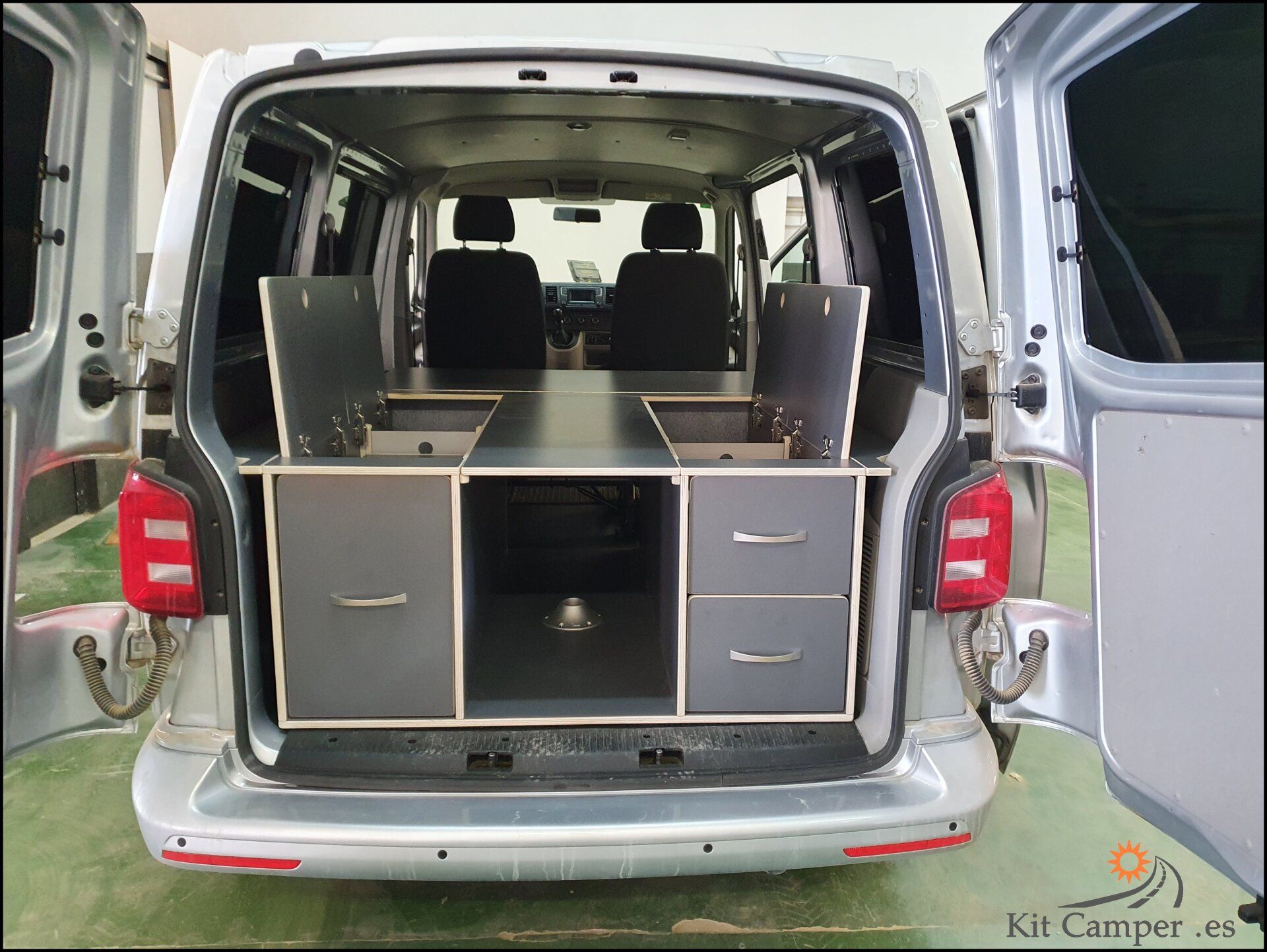 mueble camper para transporter, kit camper para transporter t5