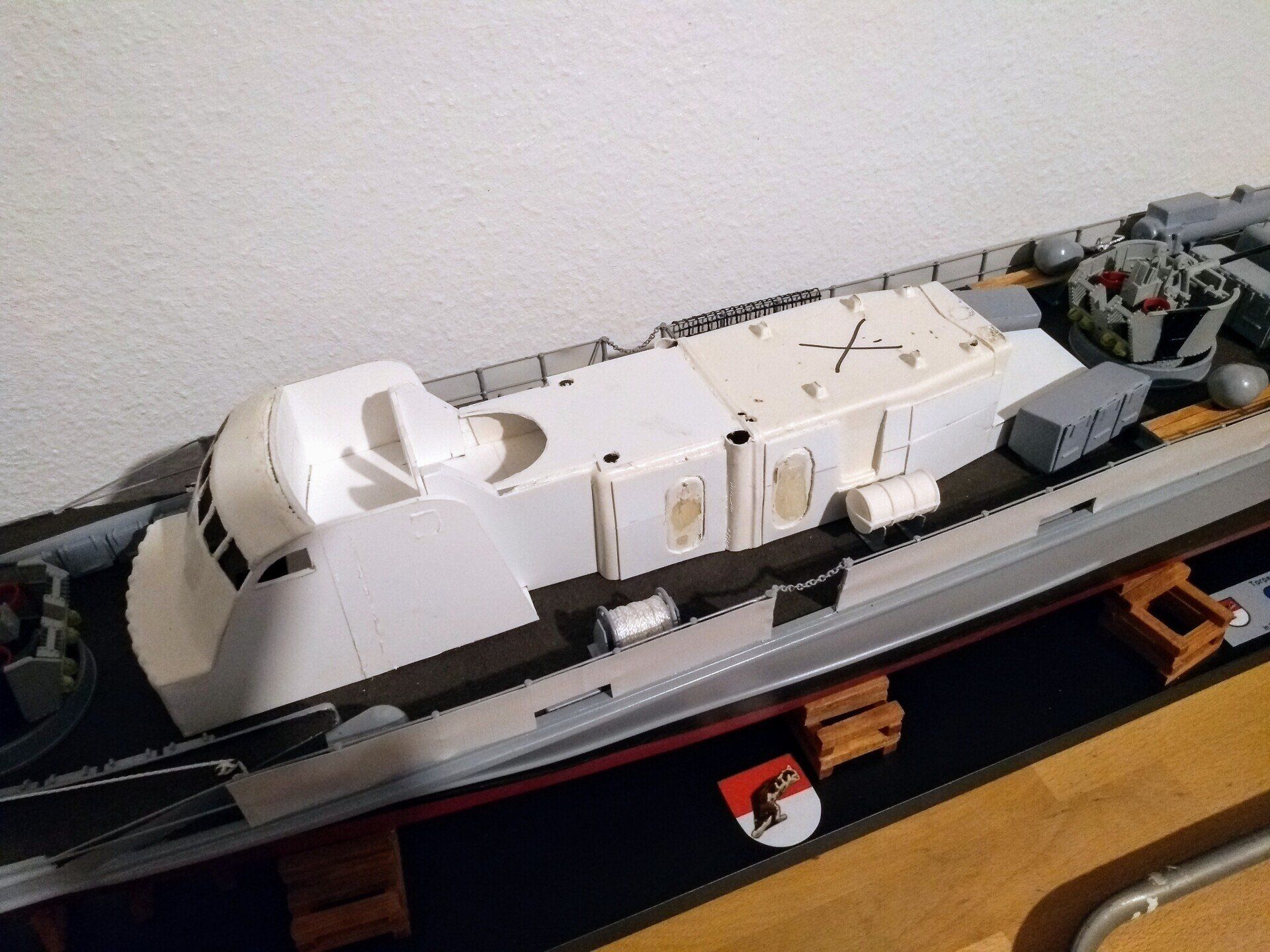 Baubericht Schnellboot Wiesel von Graupner