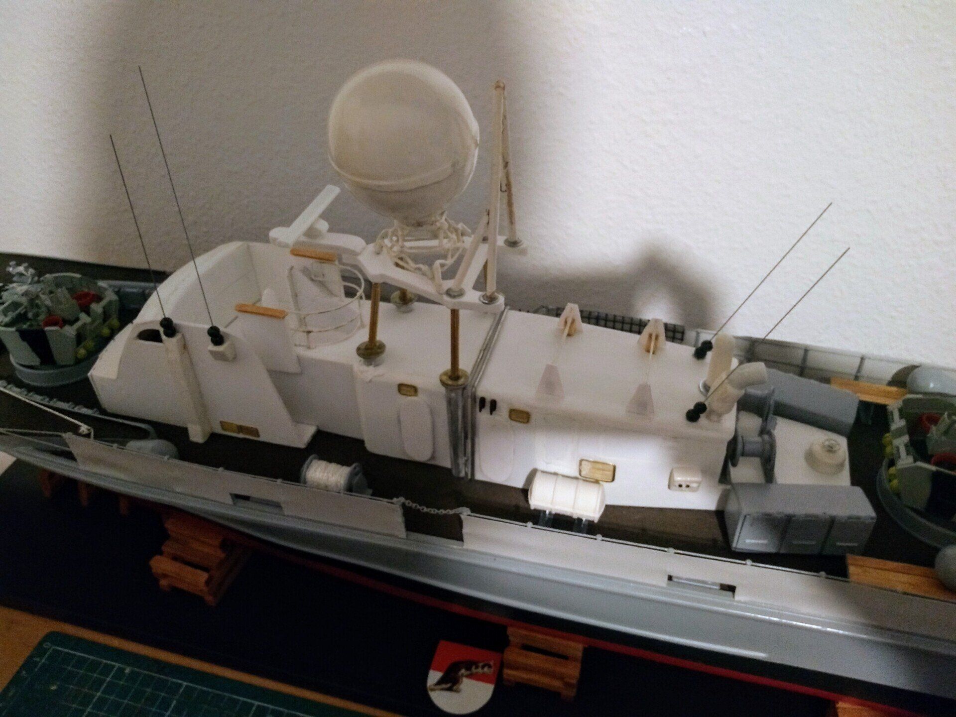Baubericht Schnellboot Wiesel von Graupner
