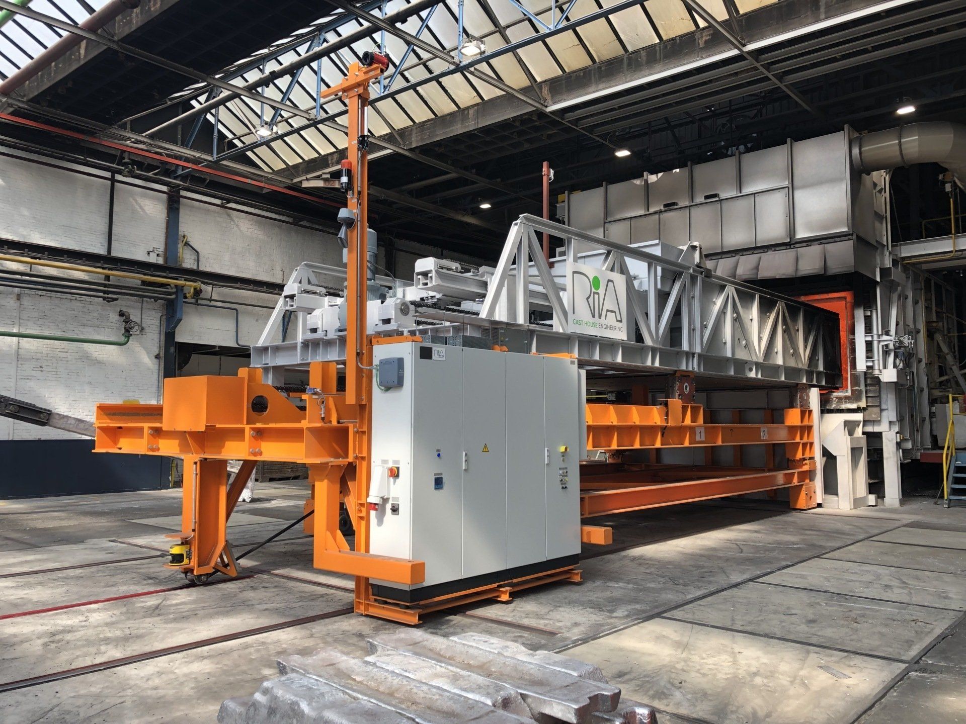 Charging Machines for several furnaces