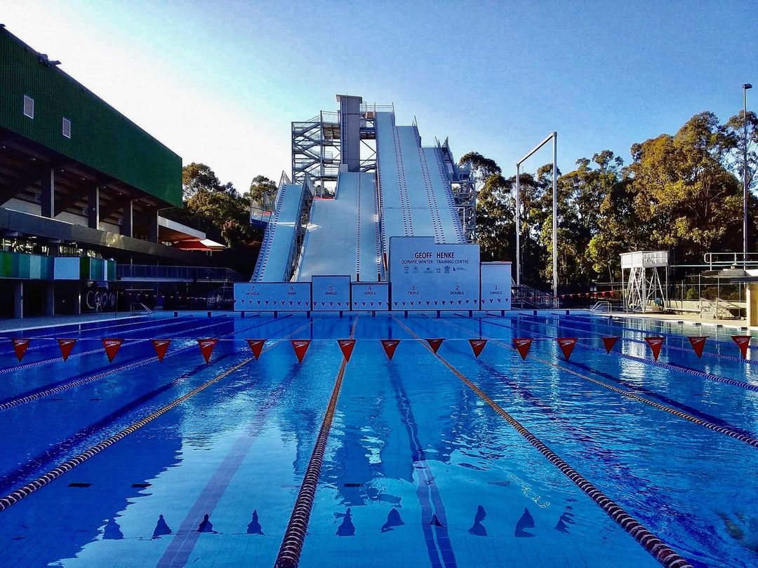 Abbey Willcox on the water ramp