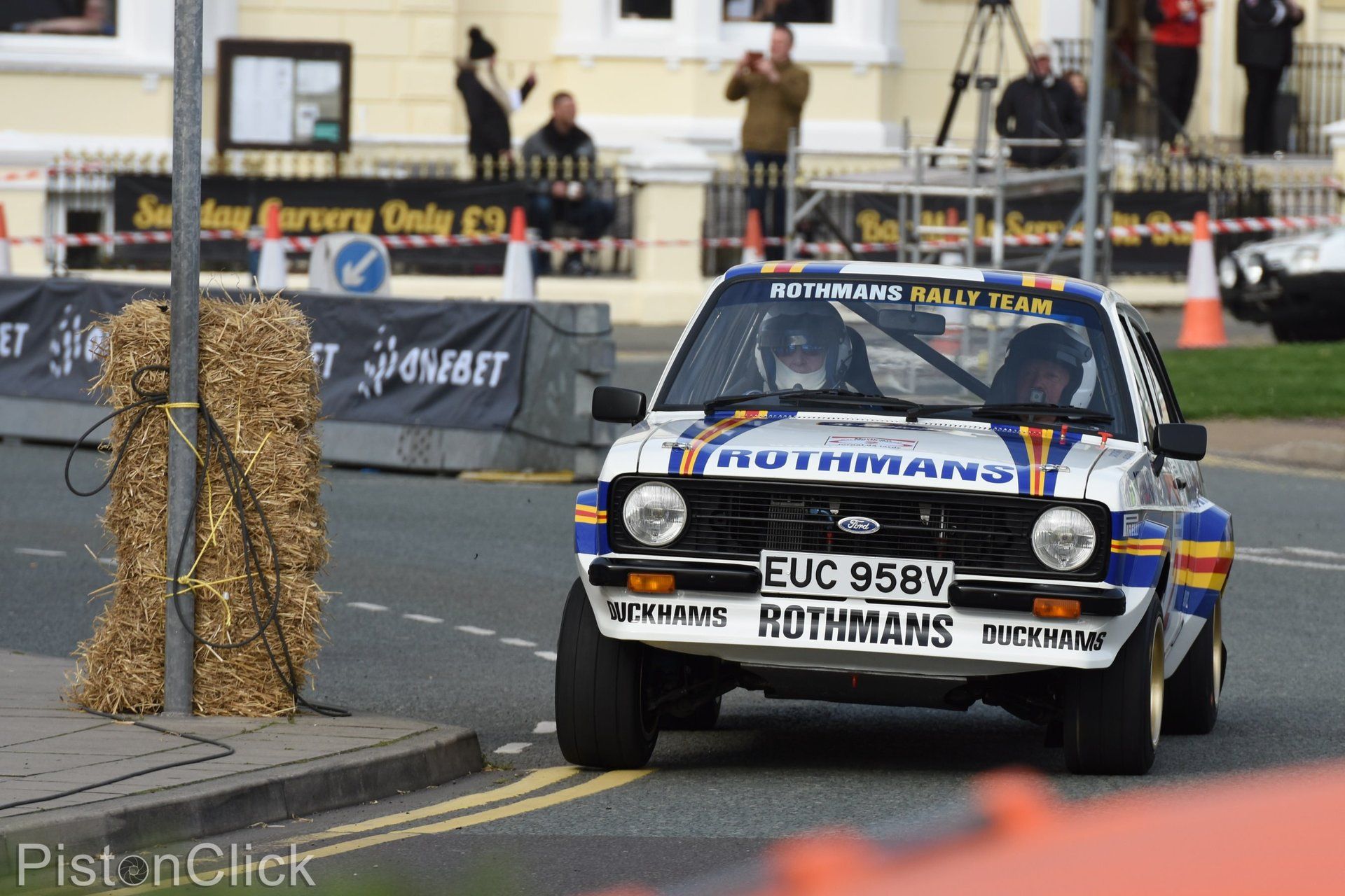 The Wales Rally GB 2018 from the town of Llandudno