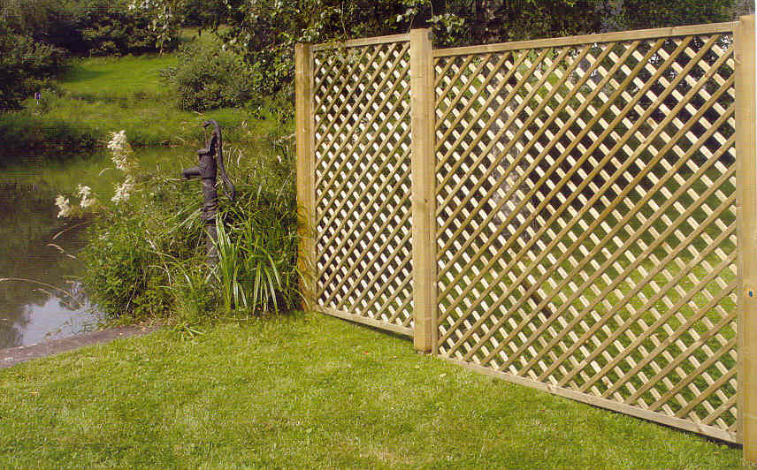 Produits en bois - treillis