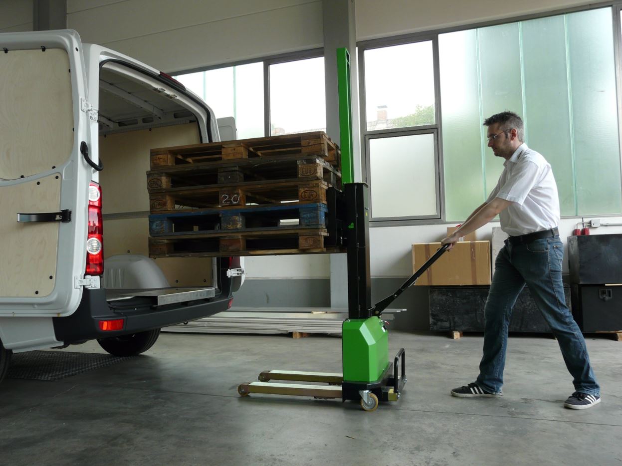 Mitnahmestapler für Kastenwagen