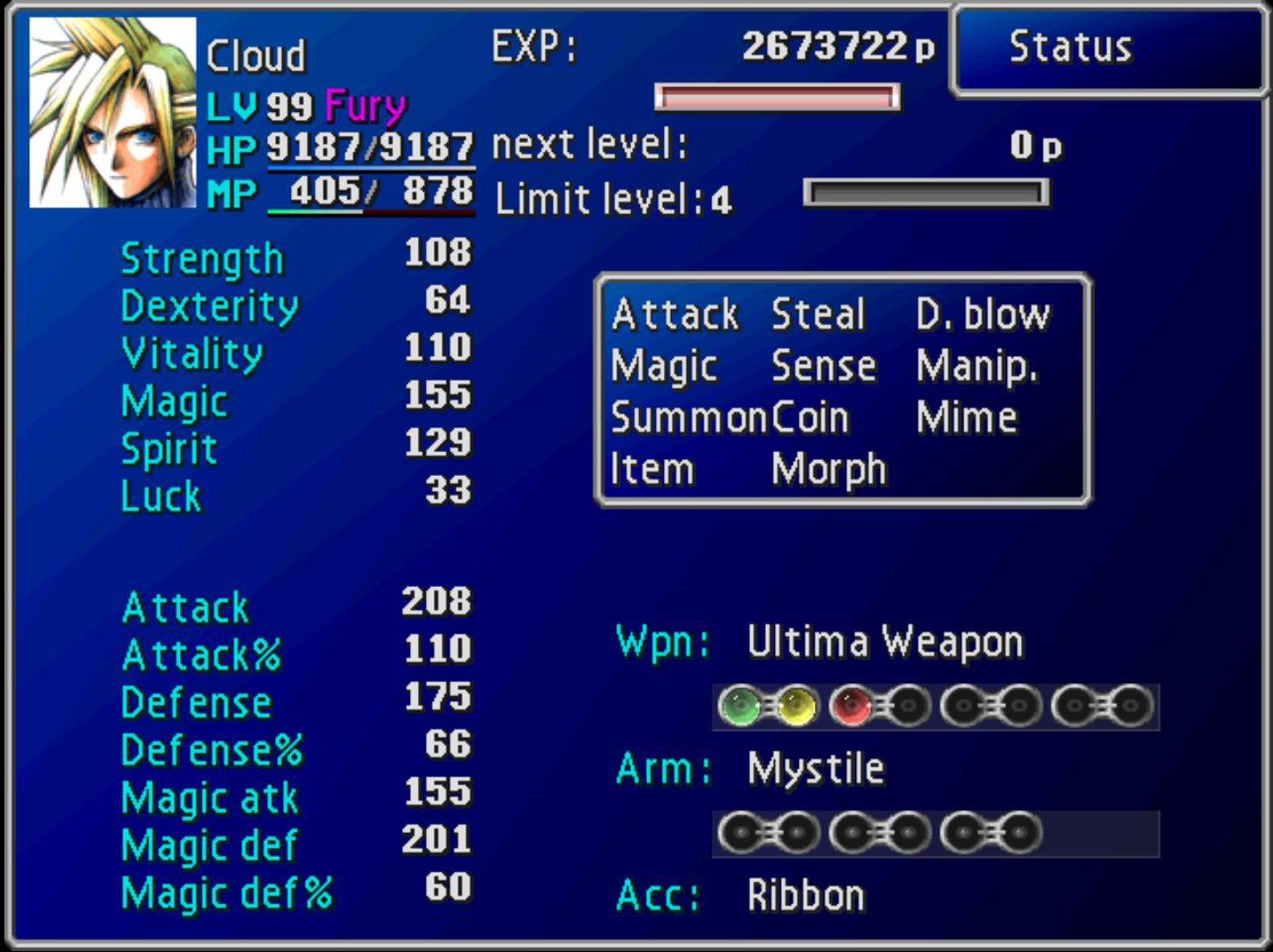 Papastew.co.uk - Final Fantasy VII - Master Materia