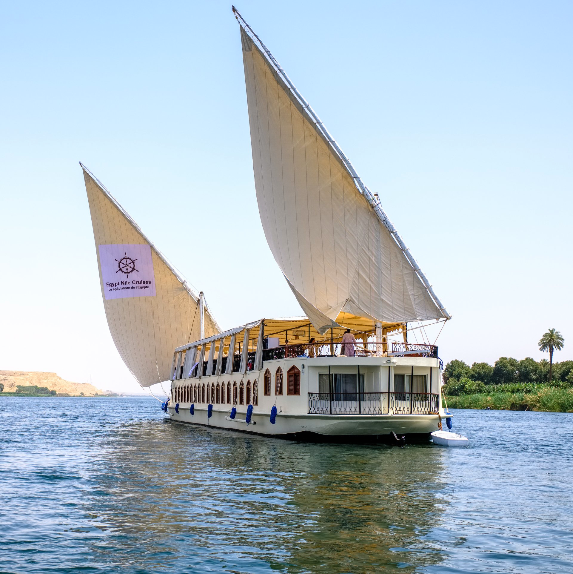 Dahabiya sur le Nil