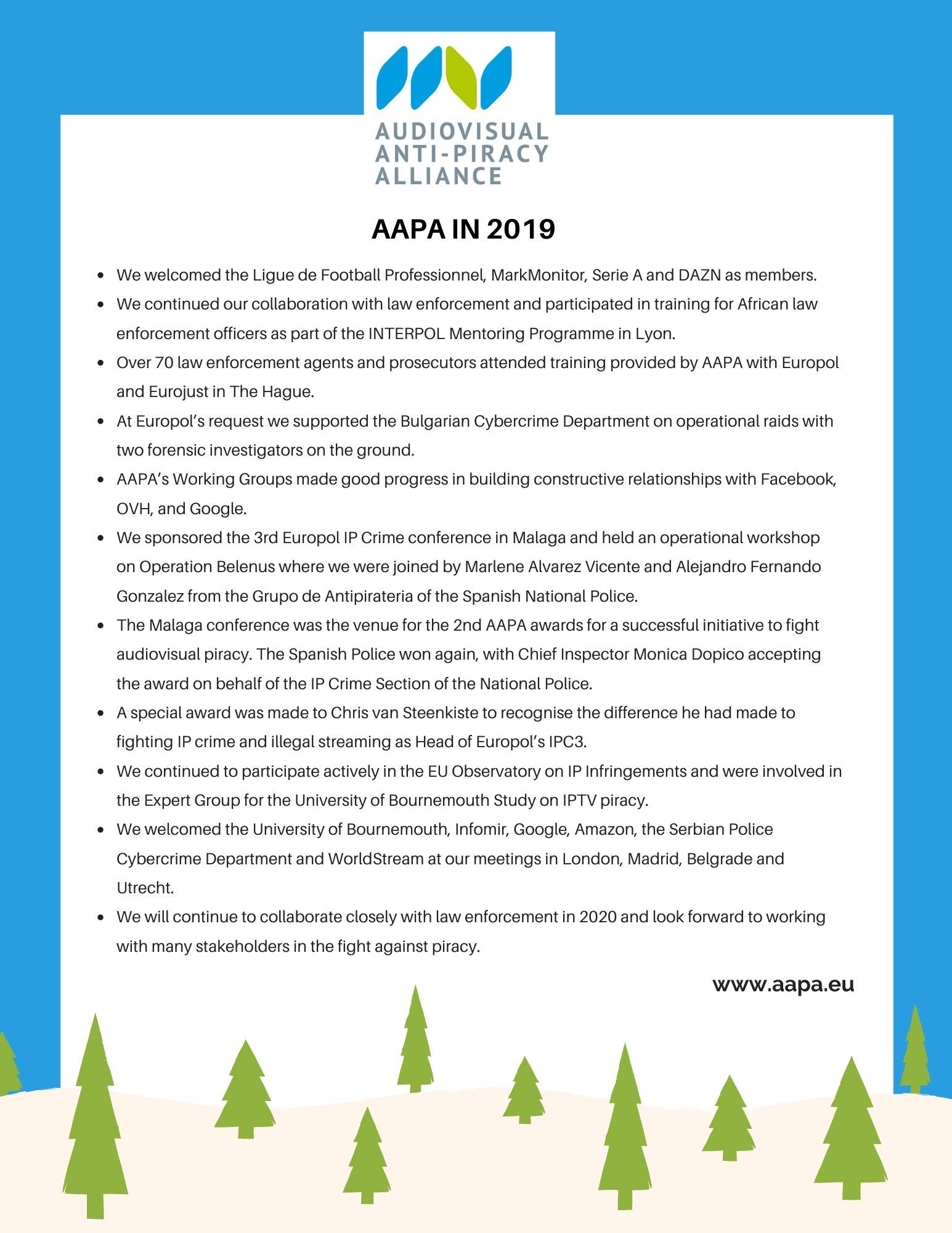 AAPA in 2019