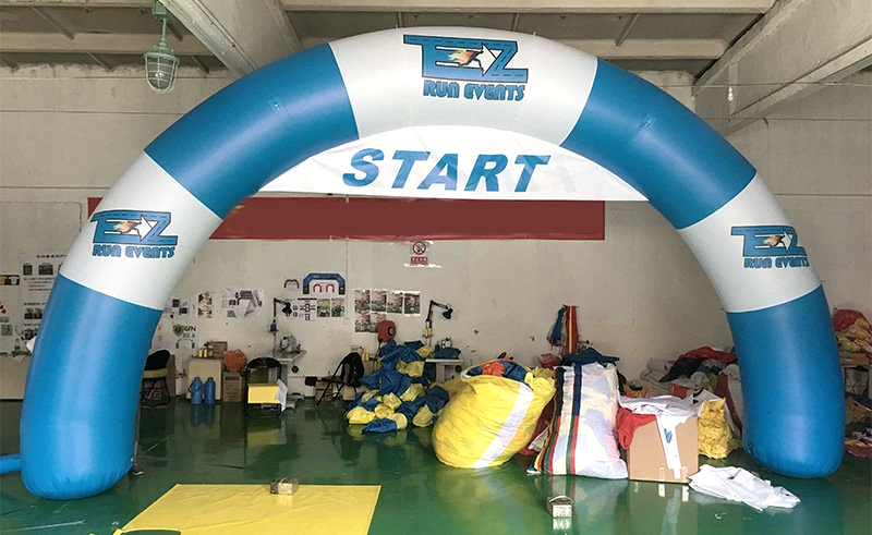 Arcos de meta publicitarios - Hinchables - Banderas