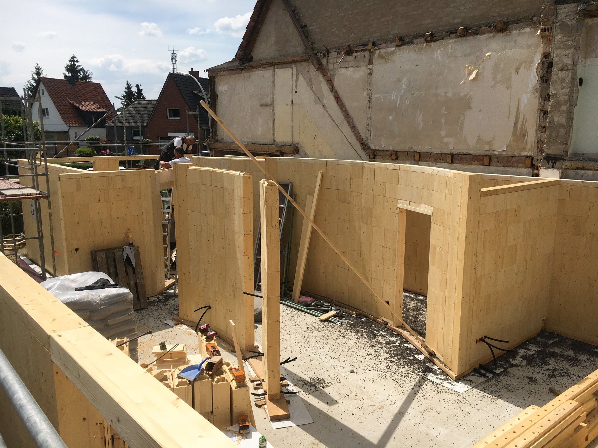 Eine Idee - Ein Haus - Ein Holzbaustein - STEKO